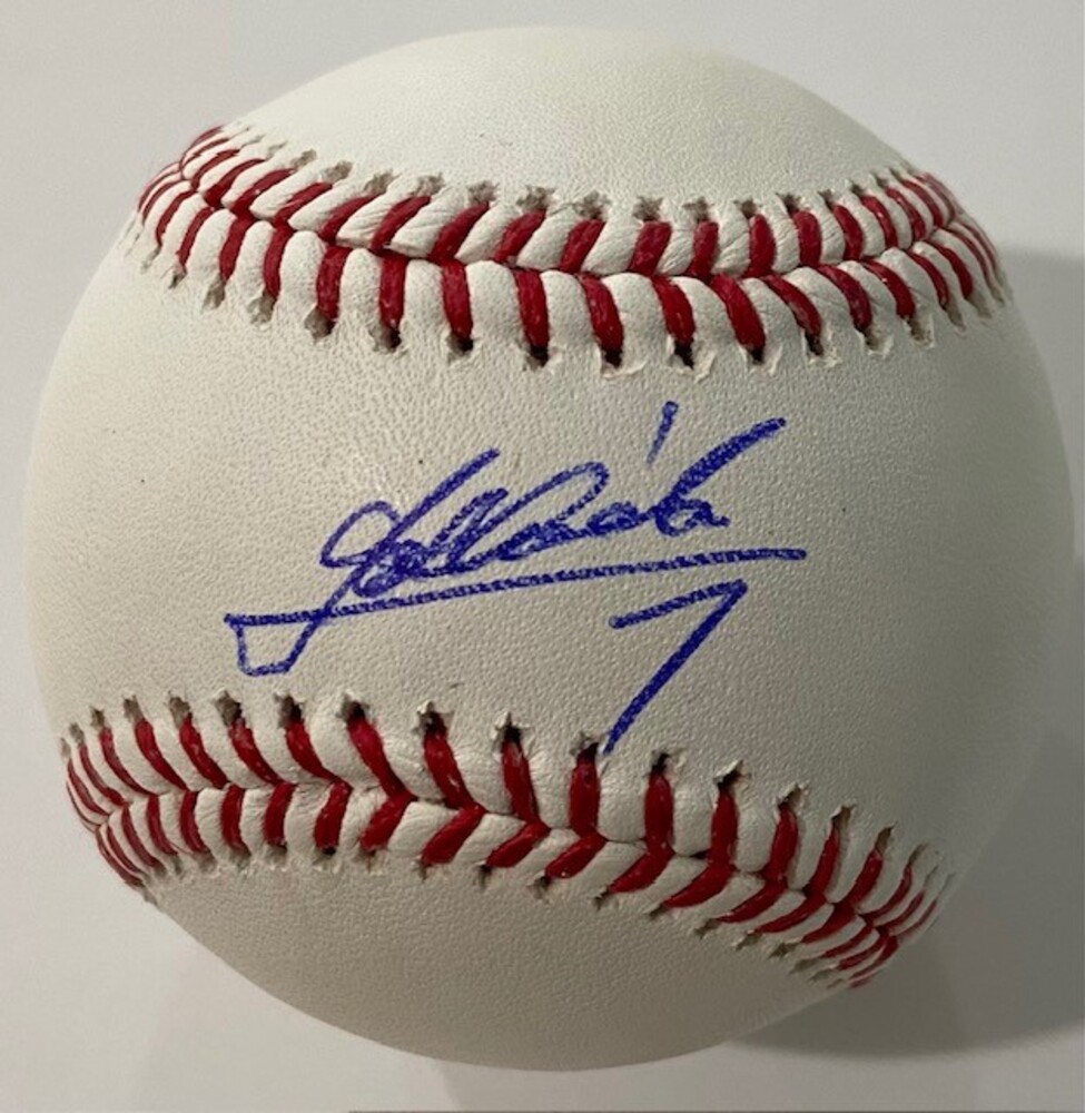 Masataka Yoshida Autographed Baseball | MLB Auctions