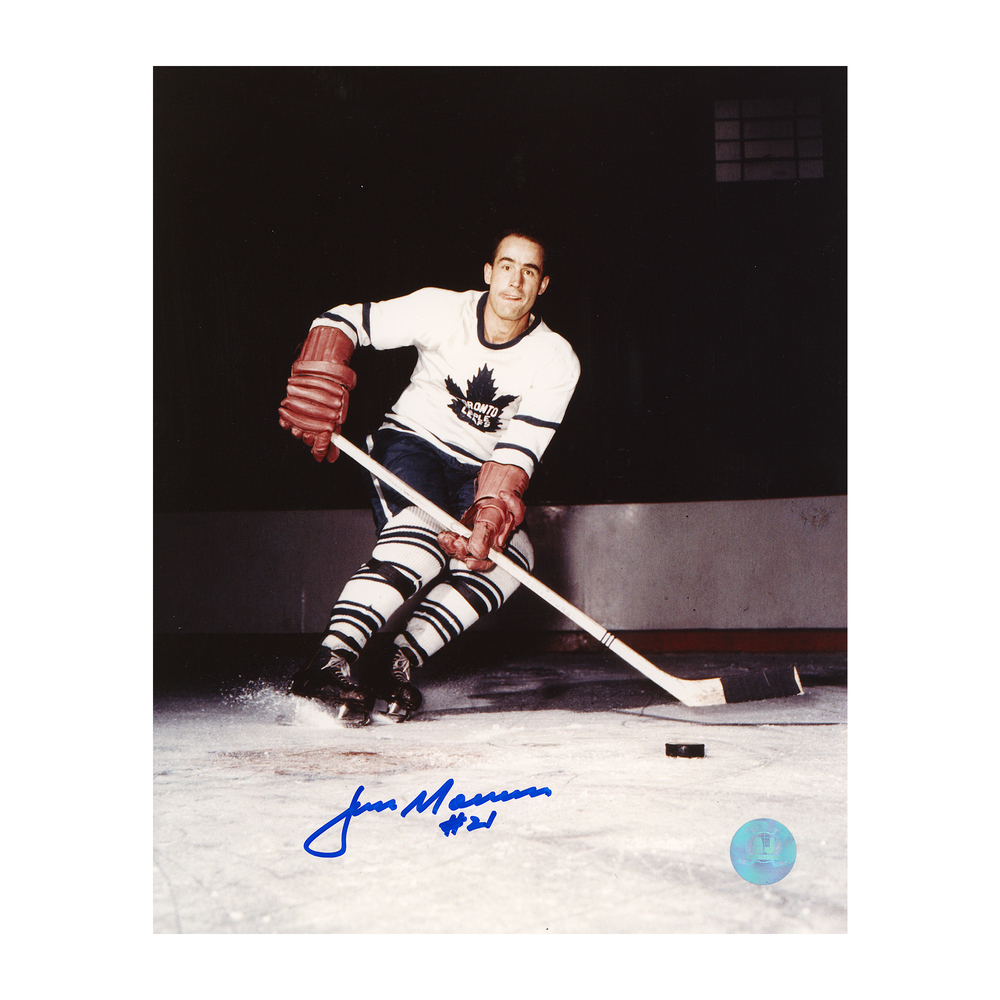 JIM MORRISON Signed Toronto Maple Leafs 8x10 Photo - NHL Auctions