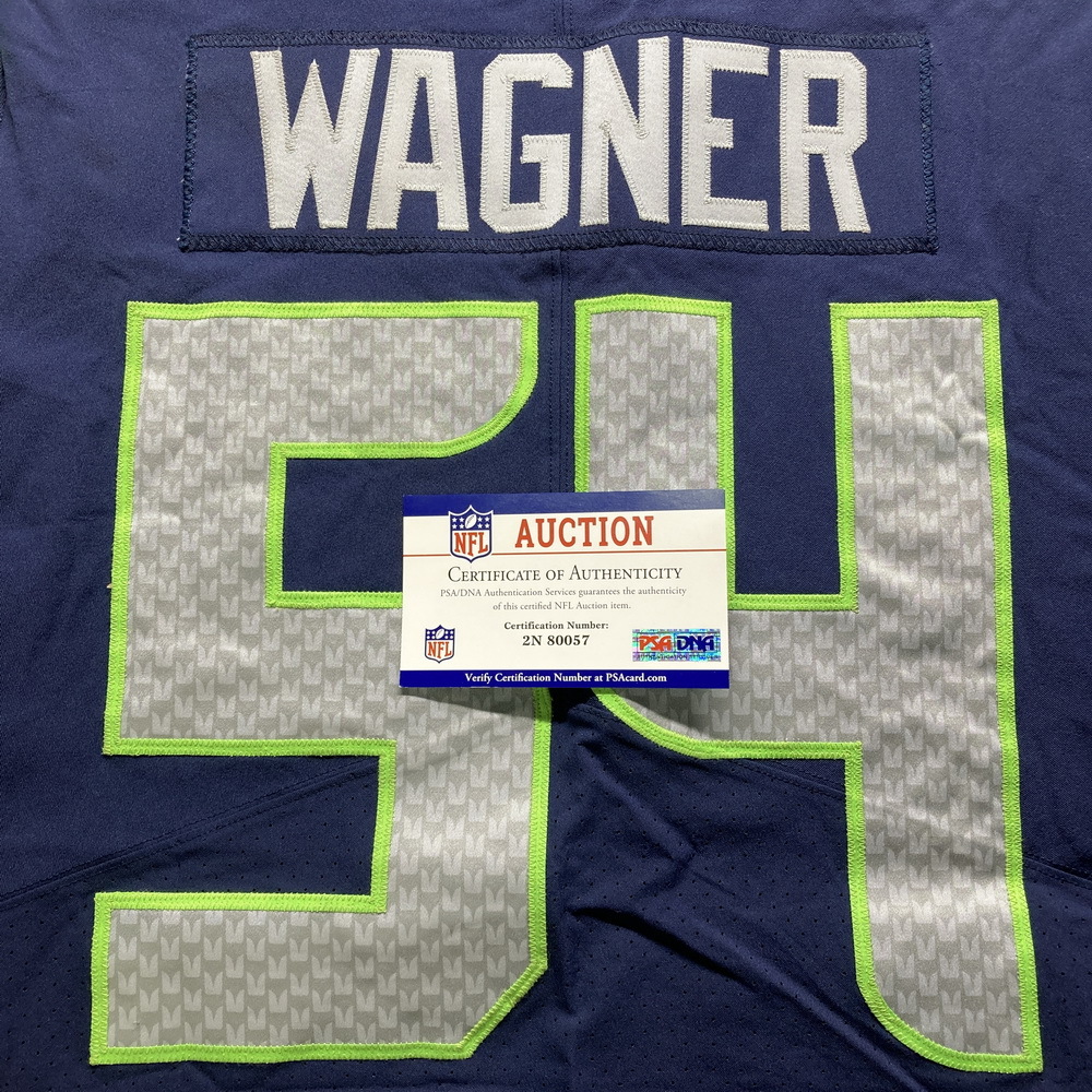 Crucial Catch - Seahawks Bobby Wagner Game Used Jersey (10/31/21) Size ...