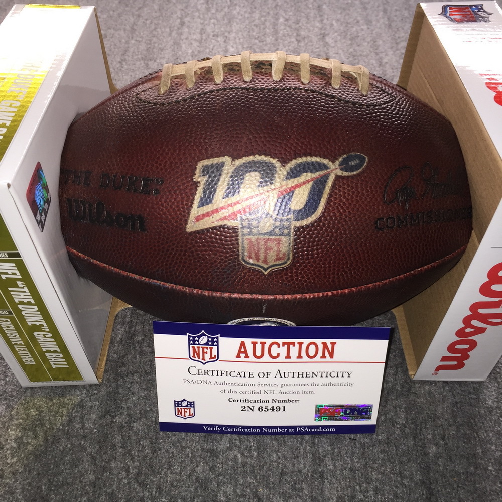 NFL - Rams Game Used Football 2019 Season | The official auction site ...