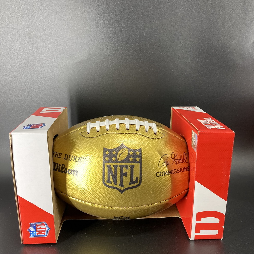 NFL Honors- Packers Aaron Rodgers Signed Gold NFL Honors Football | The ...