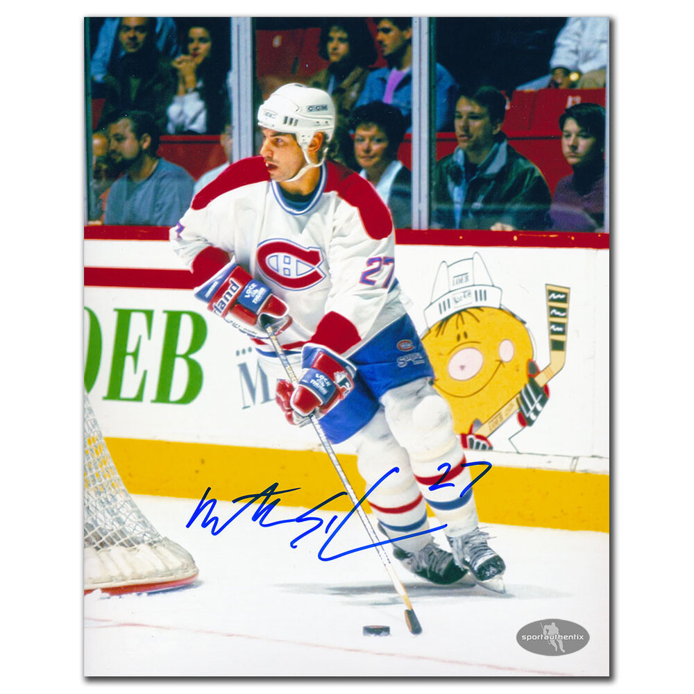 Mathieu Schneider Montreal Canadiens Autographed 8x10 - NHL Auctions