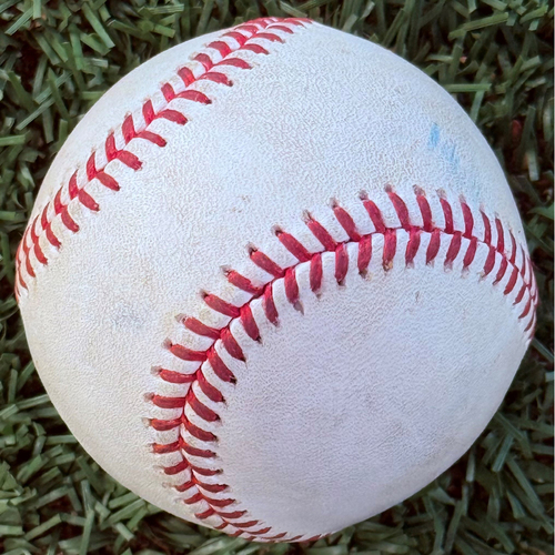 Game-Used Baseball: Roki Sasaki Los Angeles Dodgers 4 Pitches - 1st ...