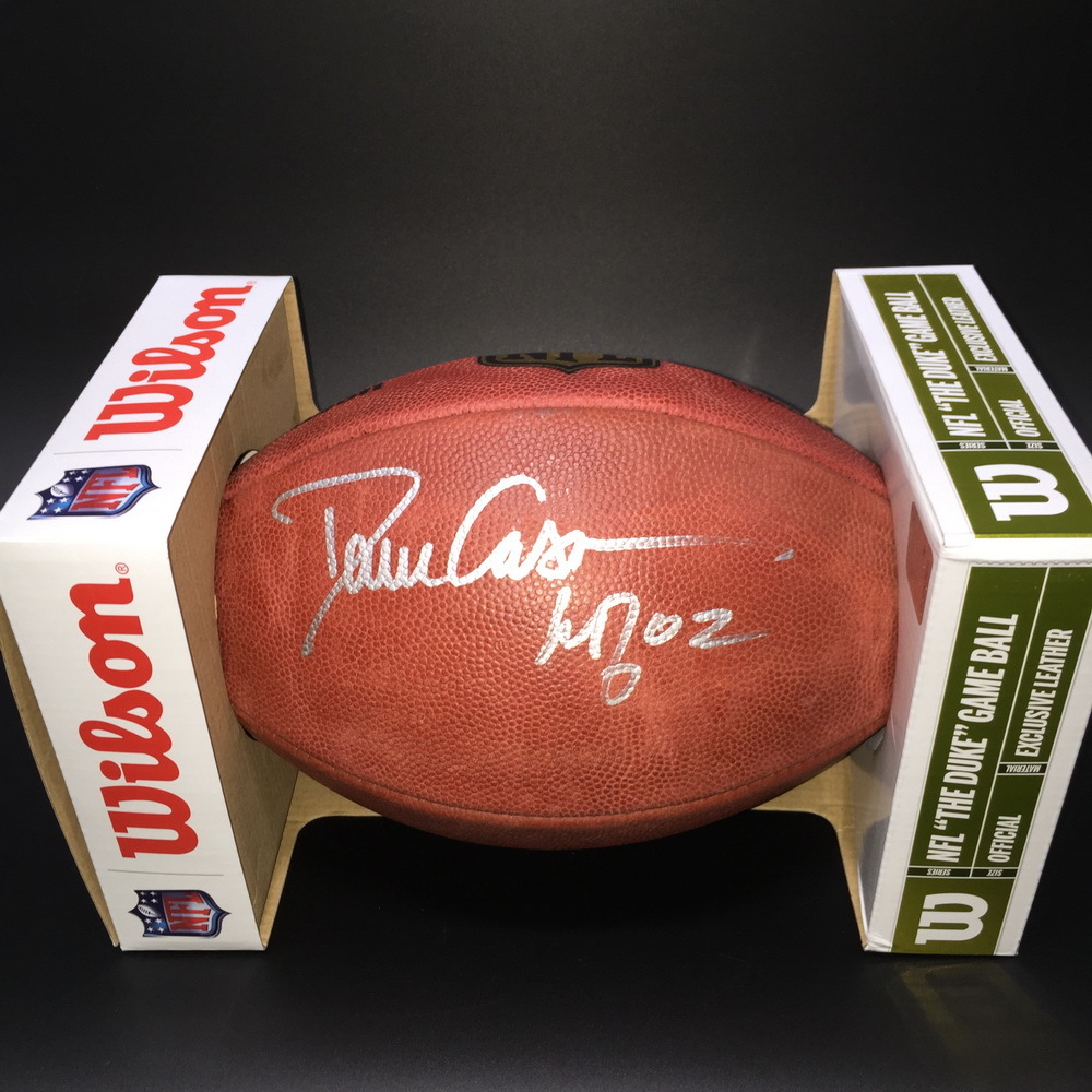 HOF - Raiders Dave Casper Signed Authentic Football | The official ...