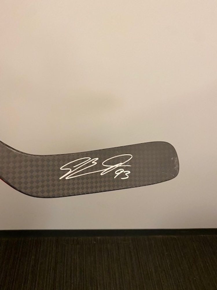 Sam Bennett Autographed Event Used Stick from 2019 Player Media Tour ...