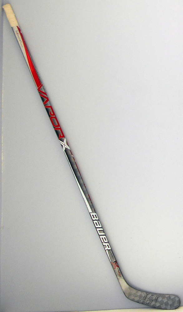 # 4 Josh Gorges Game Used Stick - Autographed - Buffalo Sabres - NHL ...