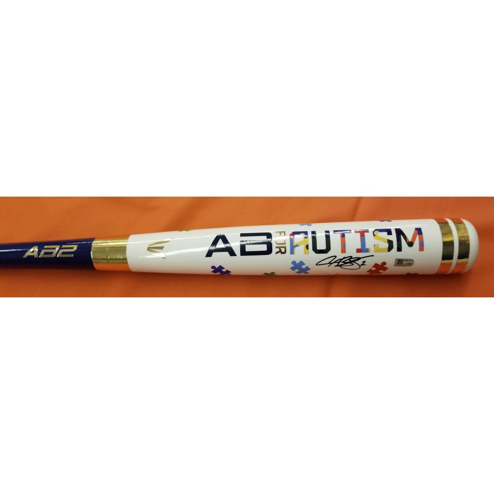 Alex Bregman Autographed "AB for Autism" Easton Bat | MLB Auctions