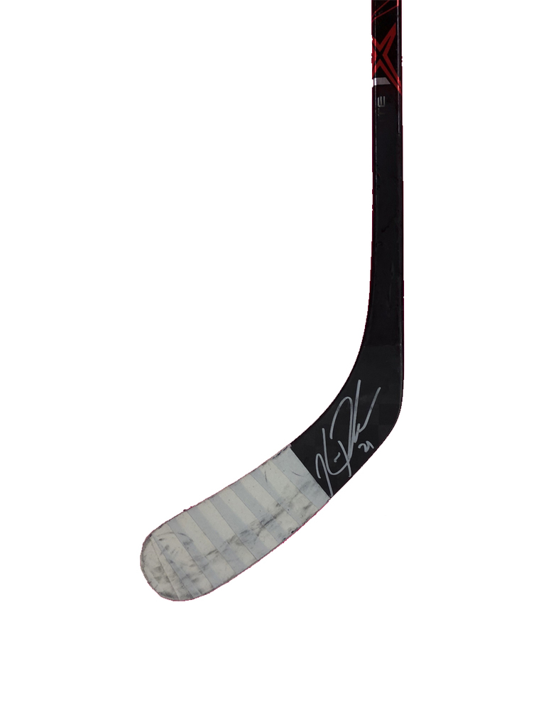#21 Kyle Palmieri Game Used Stick - Autographed - New Jersey Devils ...