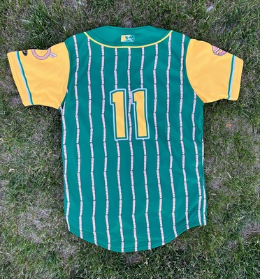 Autographed Game Worn Omaha Storm Chasers Runzas #11 Cam Gallagher ...