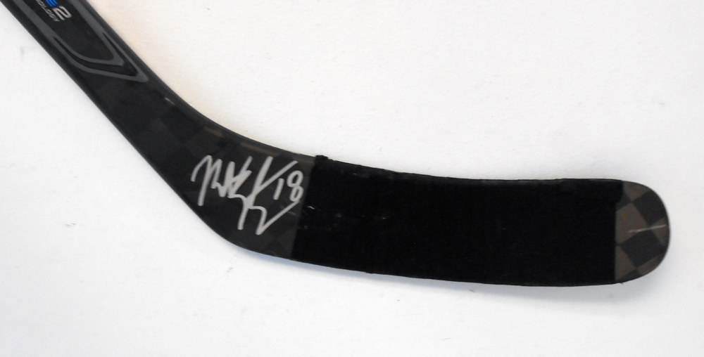 #18 Matt Stajan Game Used Stick - Autographed - Calgary Flames - NHL ...