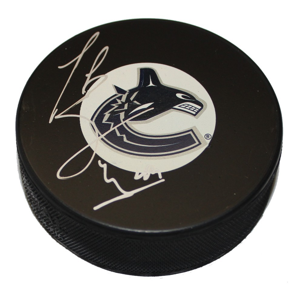 Todd Bertuzzi Autographed Vancouver Canucks Puck - NHL Auctions
