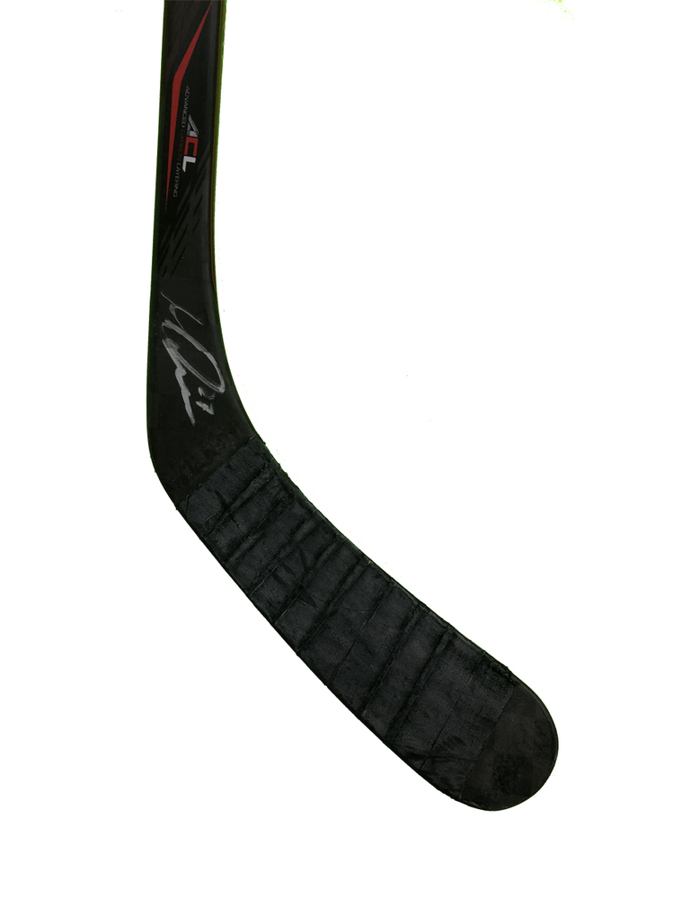 #27 Michael Rasmussen Game Used Stick - Autographed - Detroit Red Wings ...