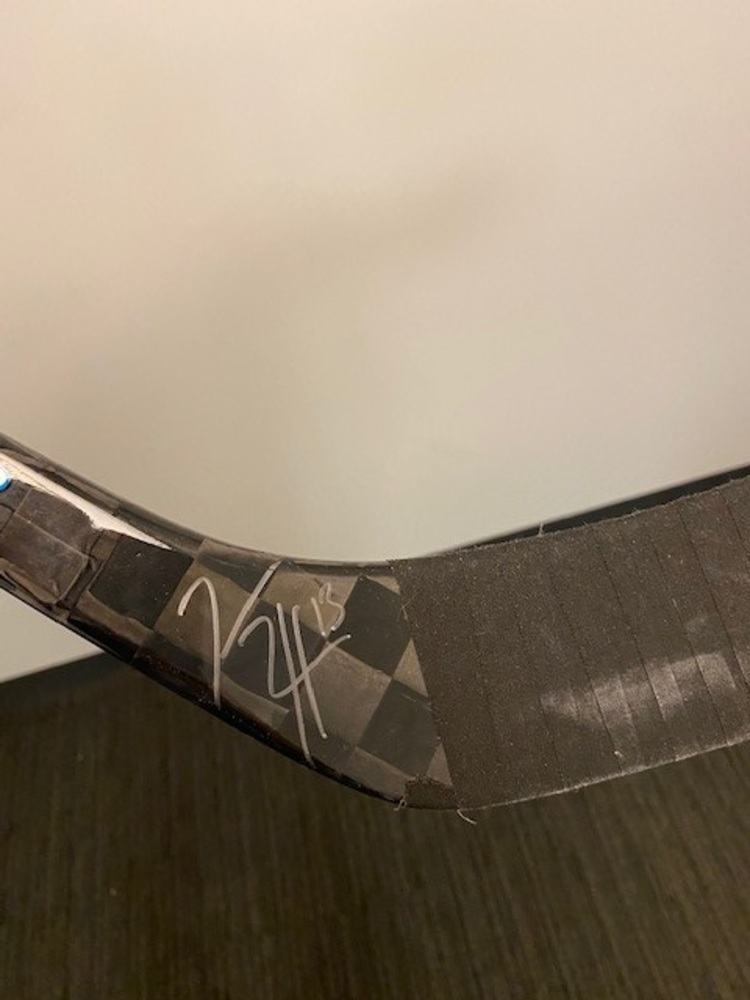Kevin Hayes Autographed Event Used Stick from 2019 Player Media Tour ...