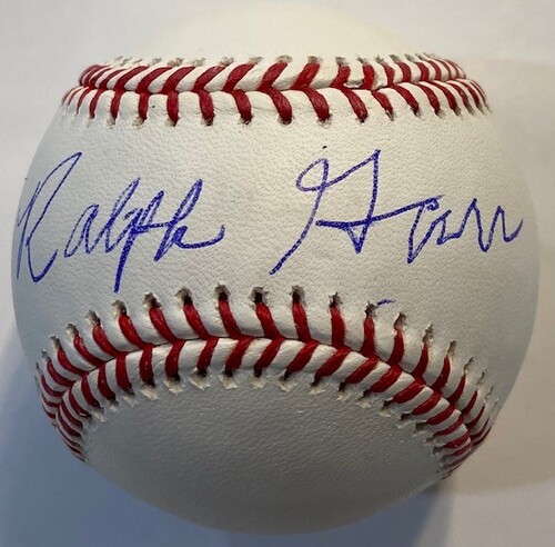 Ralph Garr Autographed Baseball | MLB Auctions