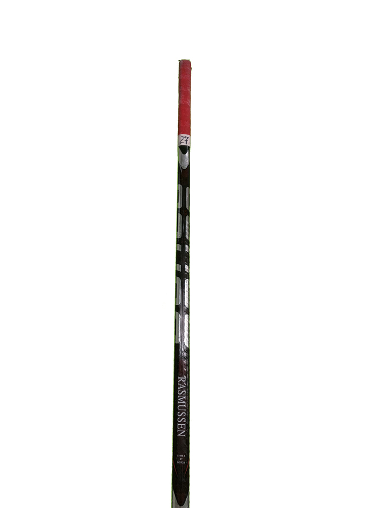 #27 Michael Rasmussen Game Used Stick - Autographed - Detroit Red Wings ...