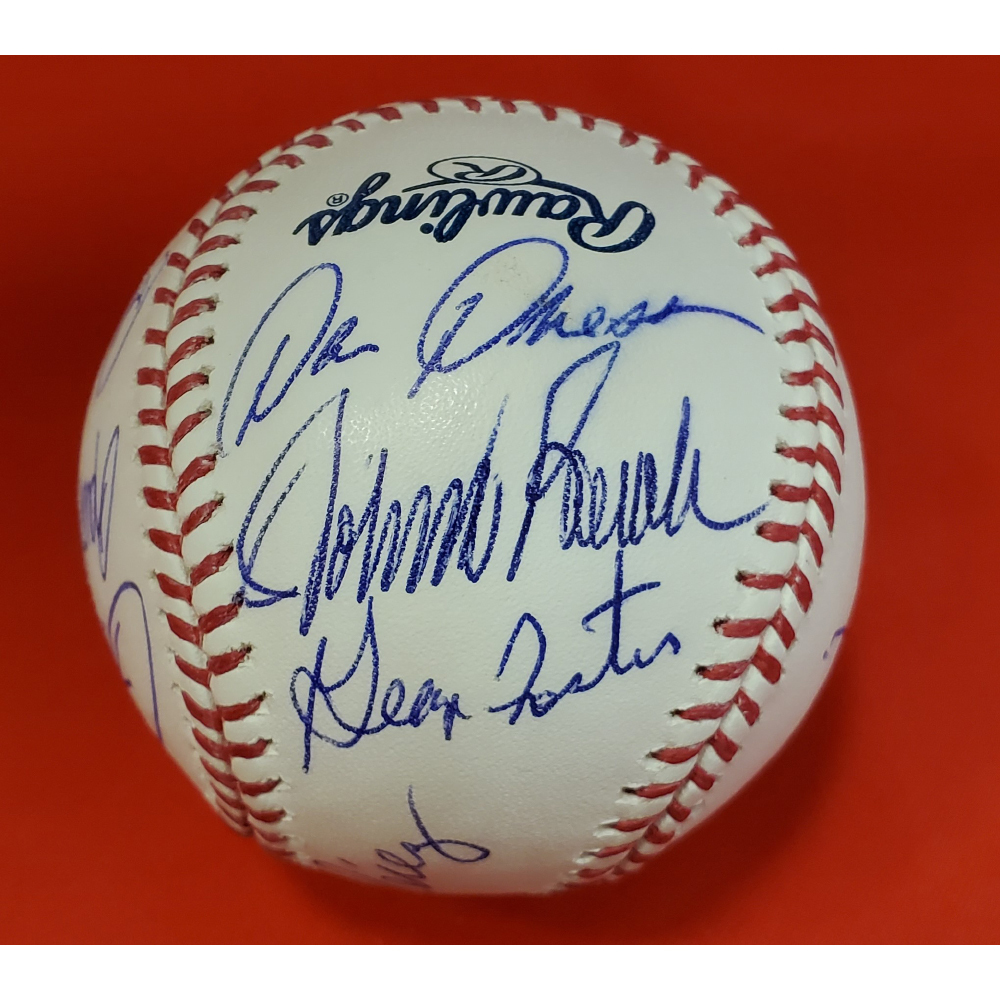 Autographed Baseball Signed by Members of the Big Red Machine ...