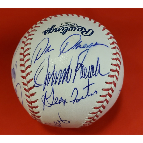 Autographed Baseball Signed by Members of the Big Red Machine ...