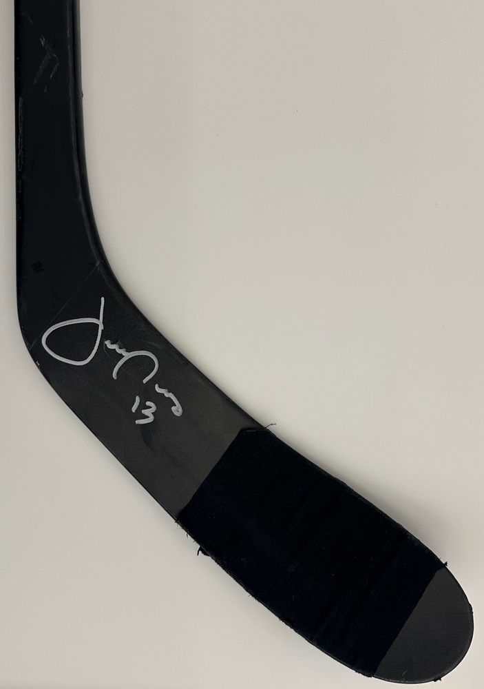 #13 Joshua Norris Game Used Stick - Autographed - Buffalo Sabres - NHL ...