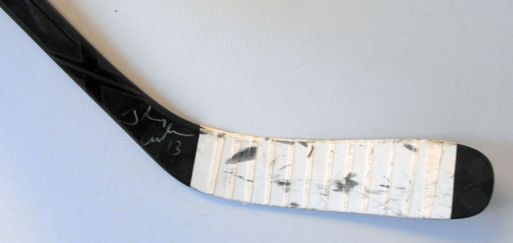 #13 Johnny Gaudreau Game Used Stick - Autographed - Calgary Flames ...