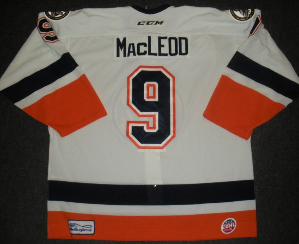 Alex MacLeod - Hockey Heritage Weekend - Stockton Thunder - Game-Worn ...