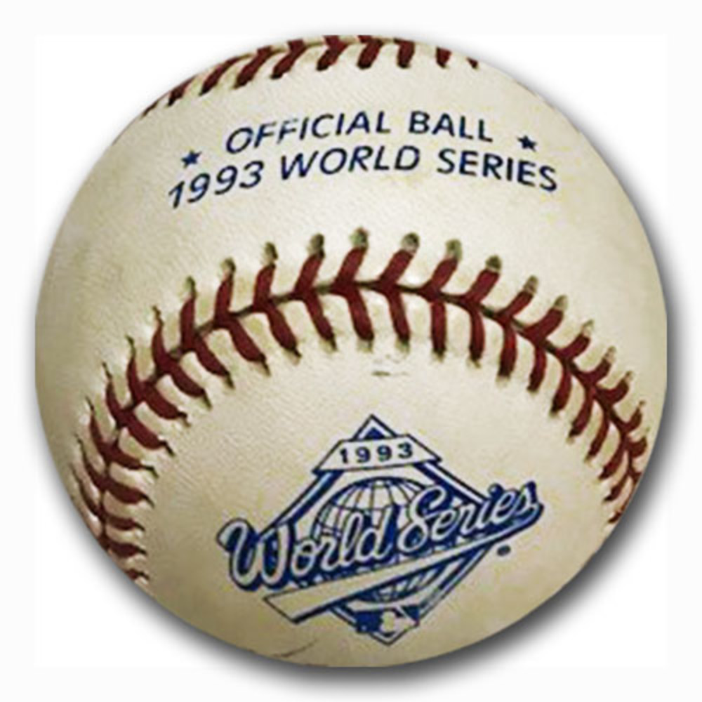 Paul Beeston Autographed 1993 World Series Official Baseball - NHL Auctions