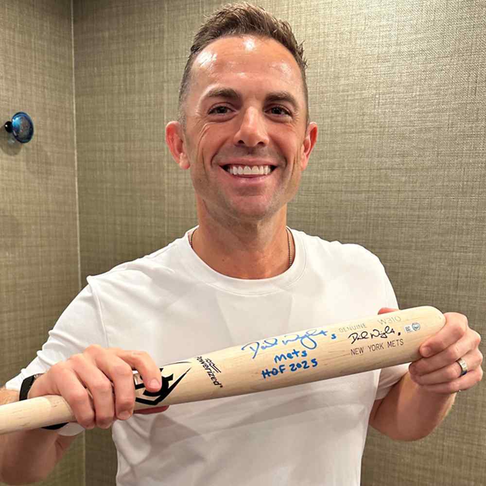 David Wright Number Retirement & Mets Hall of Fame - Autographed Team ...