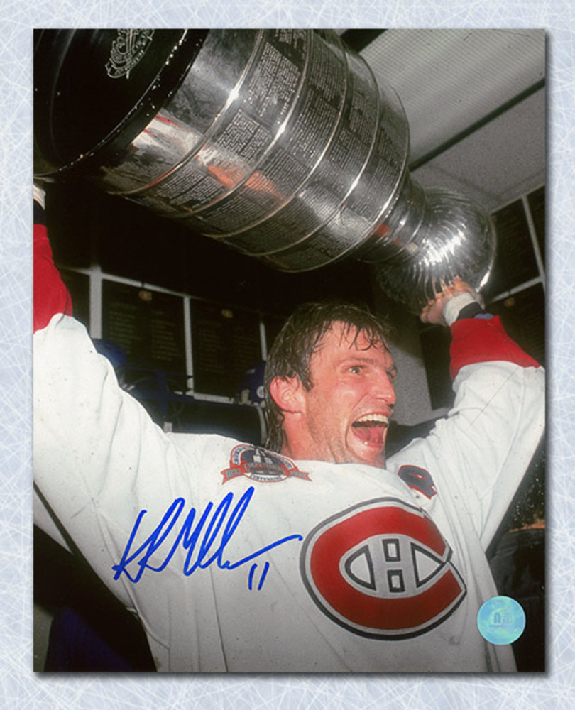 Kirk Muller Montreal Canadiens Autographed 1993 Stanley Cup 8x10 Photo ...