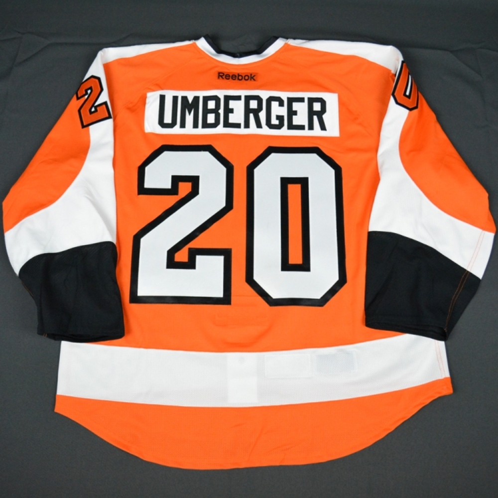R.J. Umberger - Philadelphia Flyers - Rod Brind'Amour Hall of Fame ...