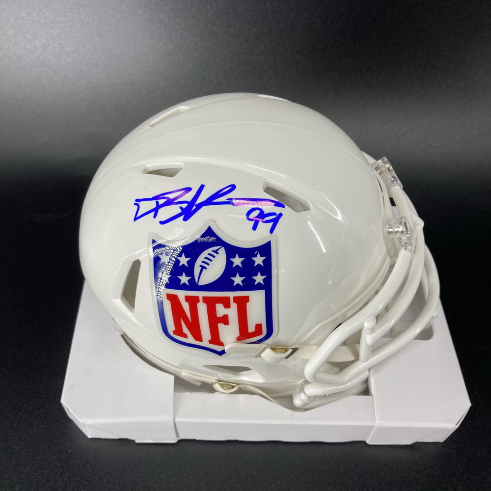 NFL - Colts Deforest Buckner Signed NFL Shield Mini Helmet | The ...