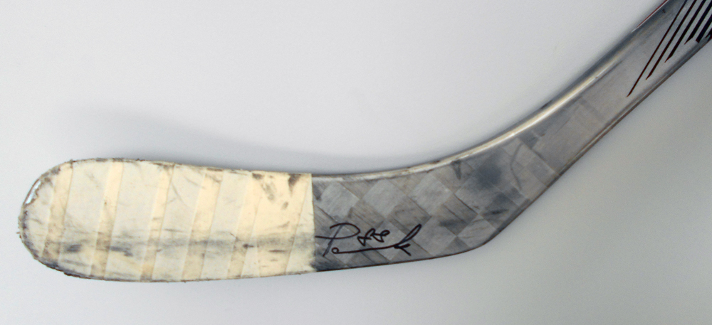 #88 David Pastrnak Game Used Stick - Autographed - Boston Bruins - NHL ...