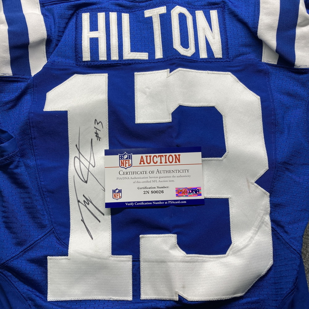 Crucial Catch - Colts T.Y. Hilton Signed Game Used Jersey (10/17/21 ...