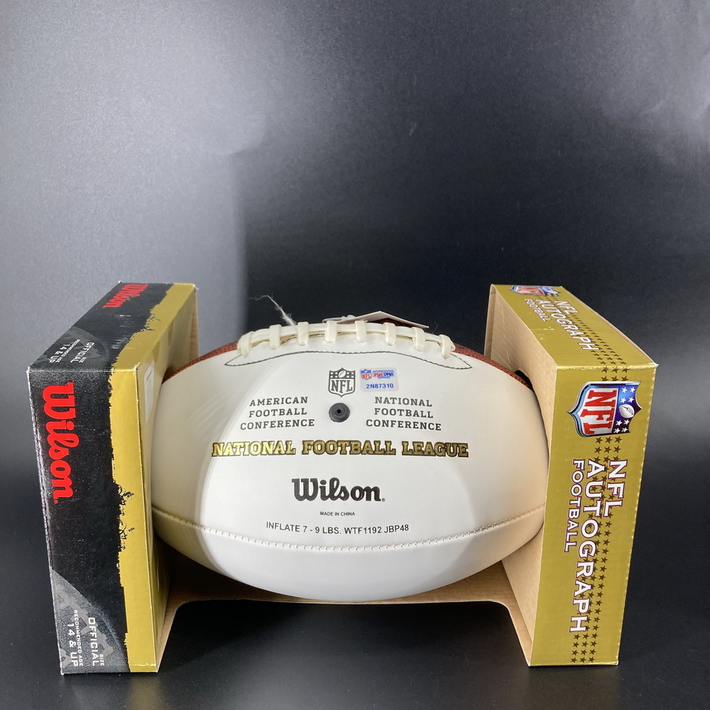 Legends - Jets Brady Quinn Signed Panel Ball | The official auction ...