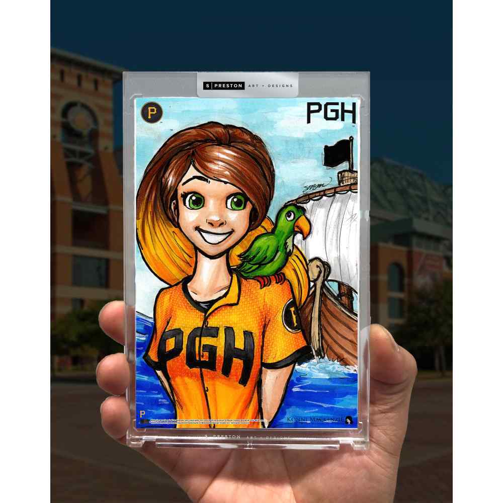 WinS® Konni Mackenzie City Connect Pirates #1/100 Limited Edition Art ...