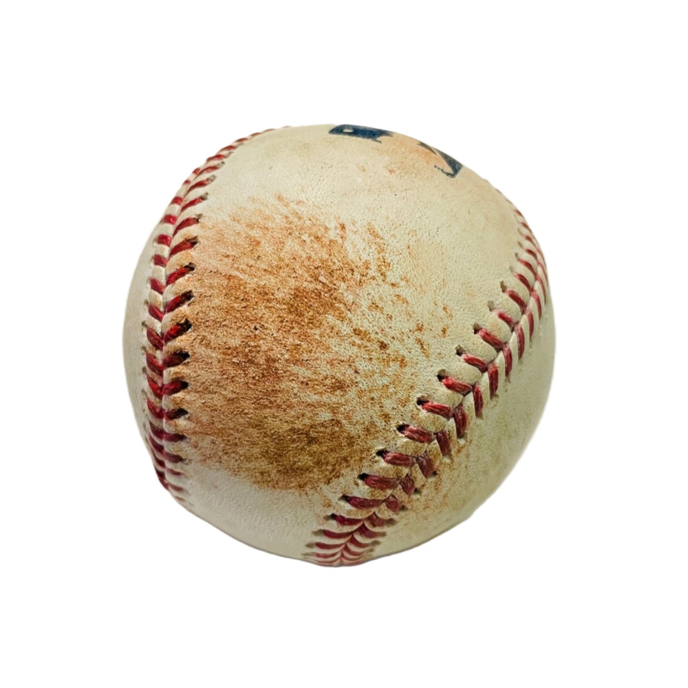 Game Used Baseball: Jonny Deluca 2RBI single off Mike Clevinger ...