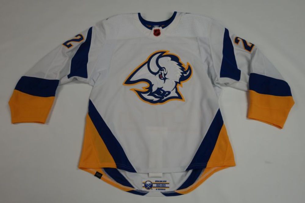 Jack Quinn 2022-23 Buffalo Sabres Set 1 Reverse Retro Jersey - NHL Auctions
