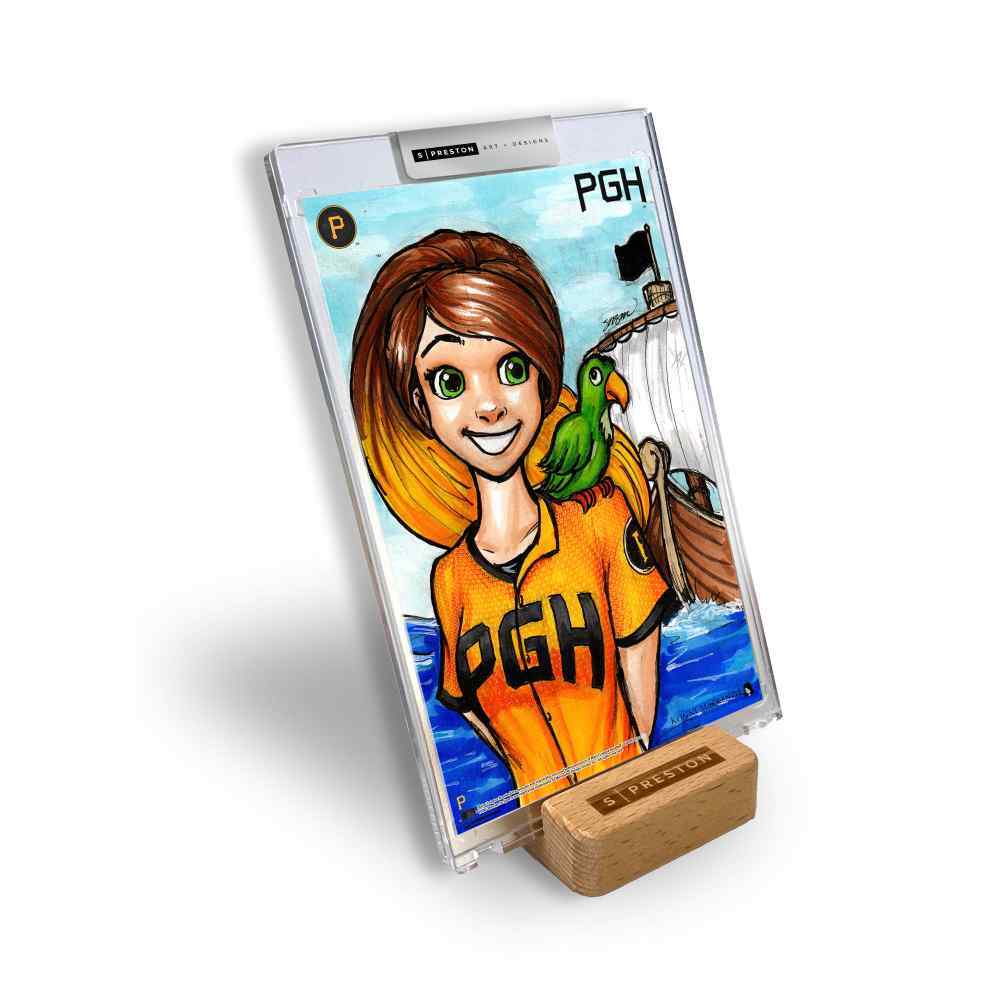 WinS® Konni Mackenzie City Connect Pirates #1/100 Limited Edition Art ...