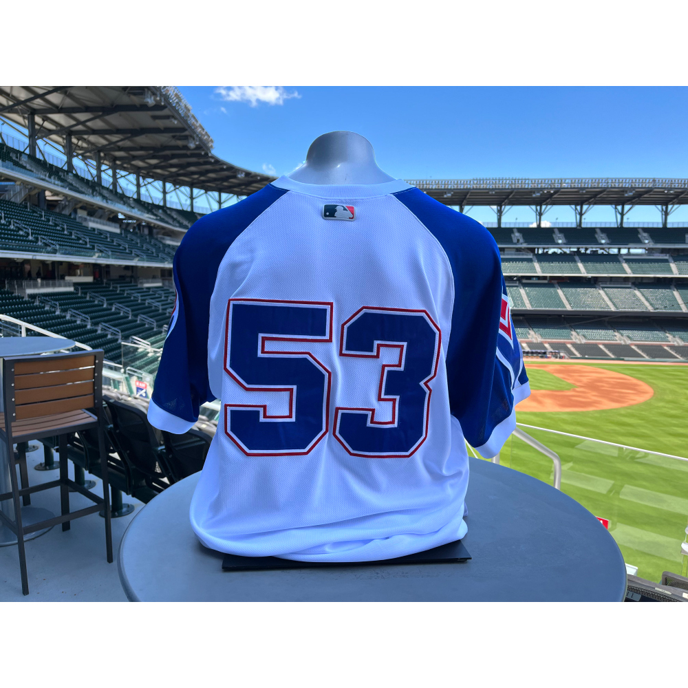 Jackson Stephens MLB Authenticated and Game-Used 1974 Style Jersey ...