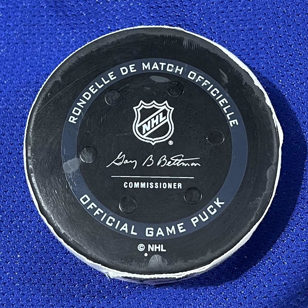 P. Engvall (15th) Goal Puck April 29th vs BOS | Real Sports Auction