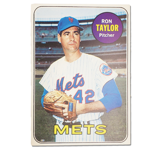 Ron Taylor TOPPS Card - 1969 New York Mets On-Field Ceremony | New York ...