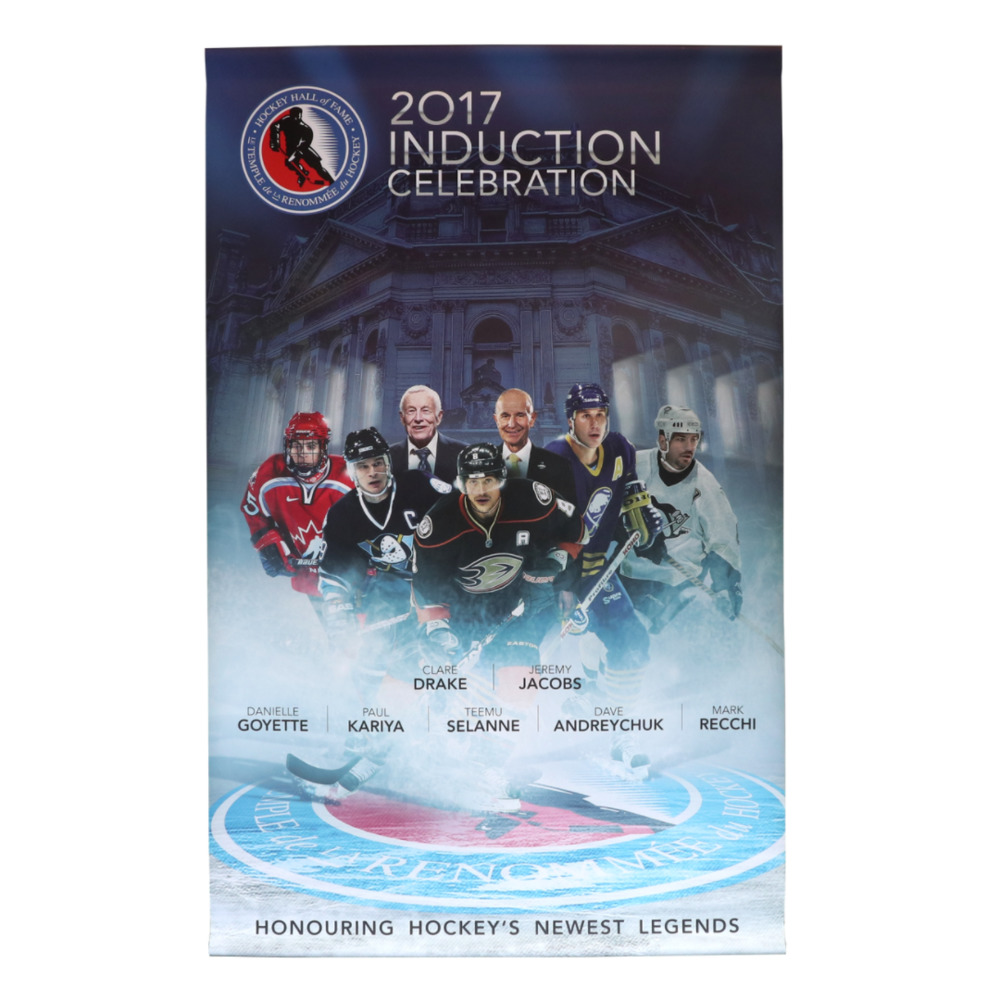 Kariya, Selanne, Recchi, Andreychuk, Goyette, Jacobs - Class of 2017 ...