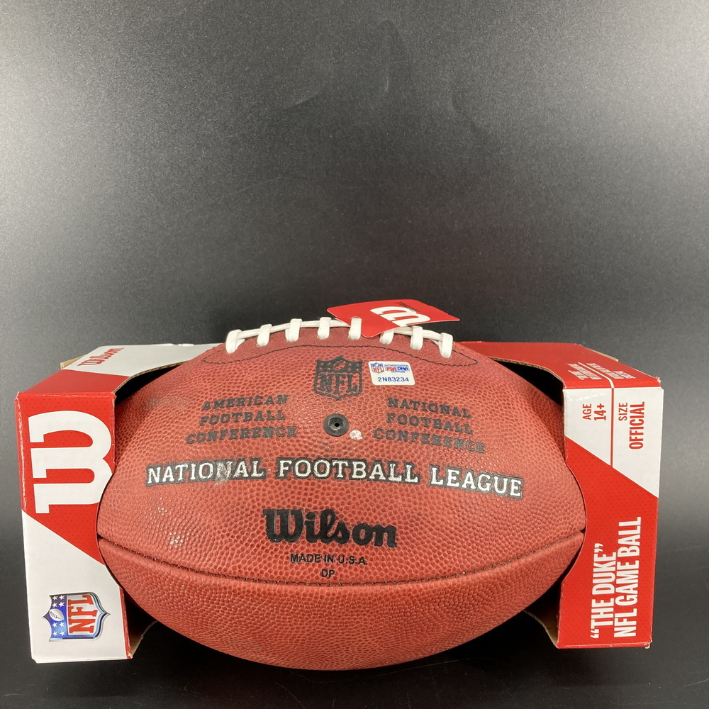 Hurricane Ian Relief - 49ers George Kittle Signed Authentic Football ...