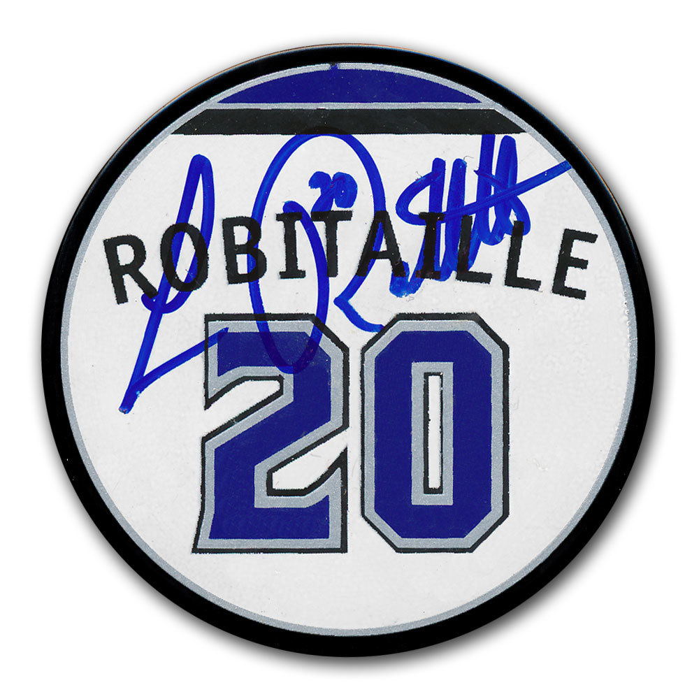 Luc Robitaille Los Angeles Kings Autographed Puck - NHL Auctions