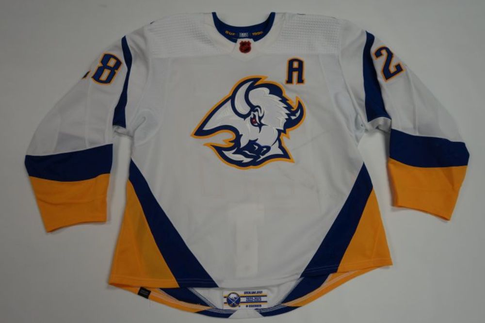 Zemgus Girgensons 2022-23 Buffalo Sabres Set 1 Reverse Retro Jersey ...