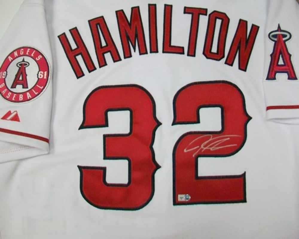Josh Hamilton Autographed White Jersey | MLB Auctions