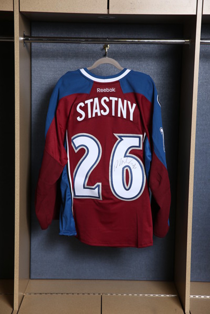 Paul Stastny Autographed Colorado Avalanche Jersey - NHL Auctions