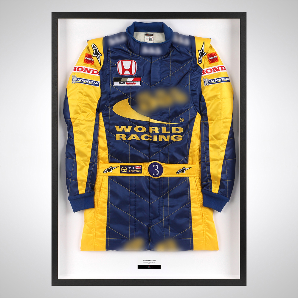 Jenson Button 2004 Chinese GP 555 Race-worn Race Suit | F1 Authentics