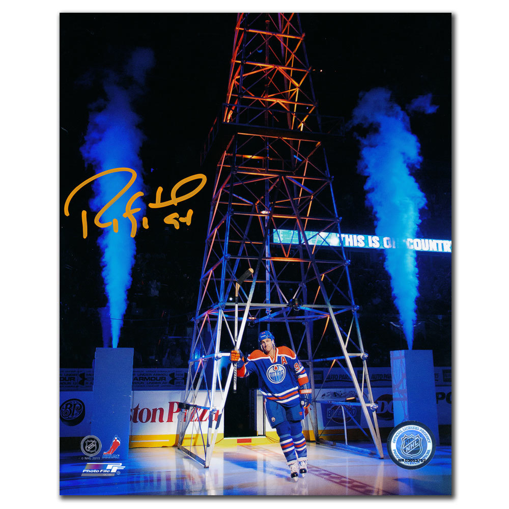 Ryan Smyth Edmonton Oilers FIRST STAR Autographed 8x10 - NHL Auctions