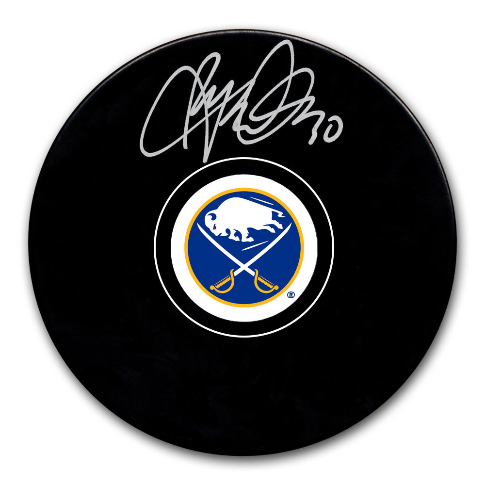 Ryan Miller Buffalo Sabres Autographed Puck - NHL Auctions