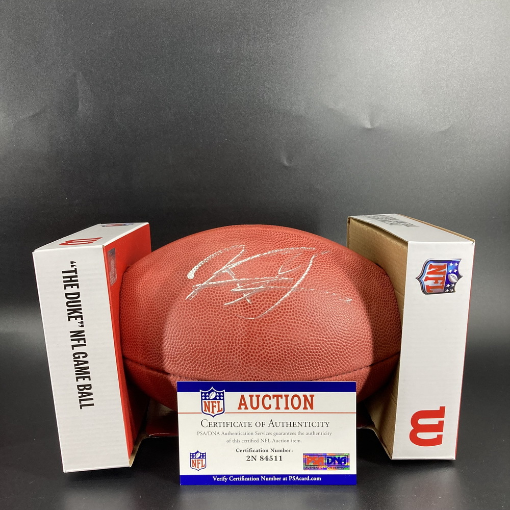 NFL - Bears Kyler Gordon Signed Authentic Football | The official ...