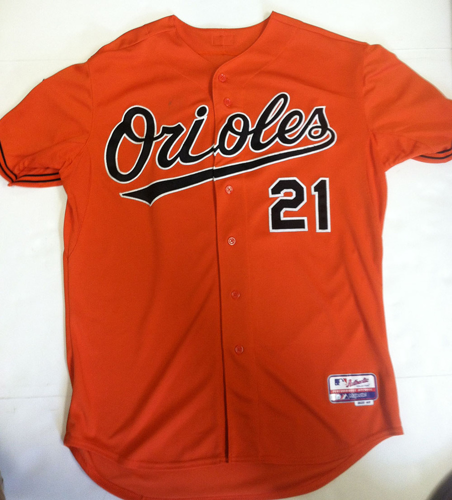 Nick Markakis - Game-Used Jersey (FJ711167) | MLB Auctions